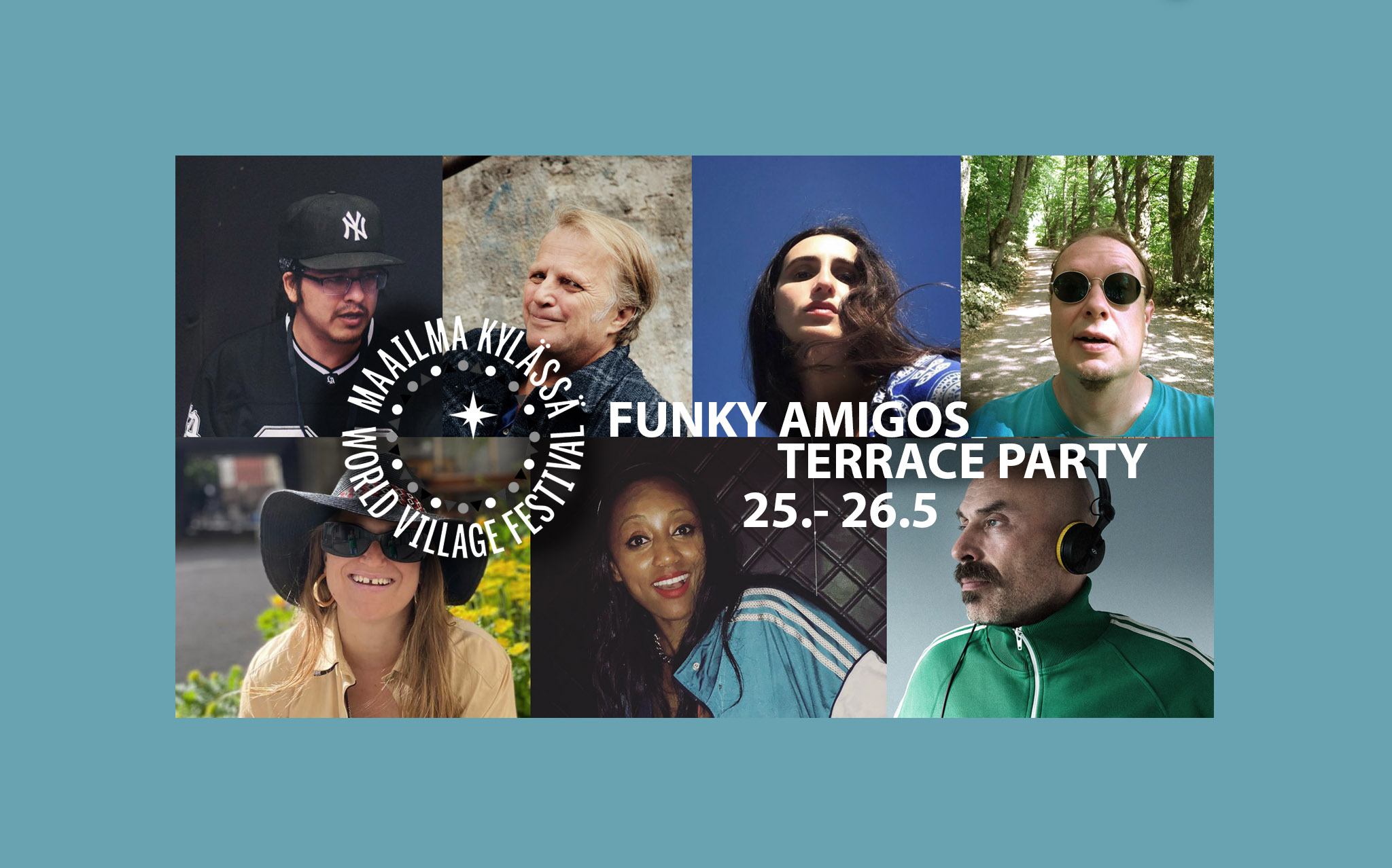 Funky Amigos will entertain World Village audience on May 25th and 26th ...
